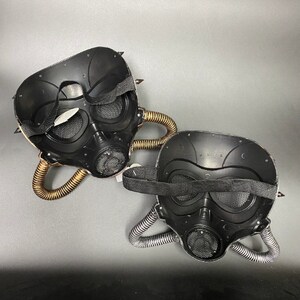 Steampunk Gas Mask | Gold or Silver | Post Apocalypse Respirator ...