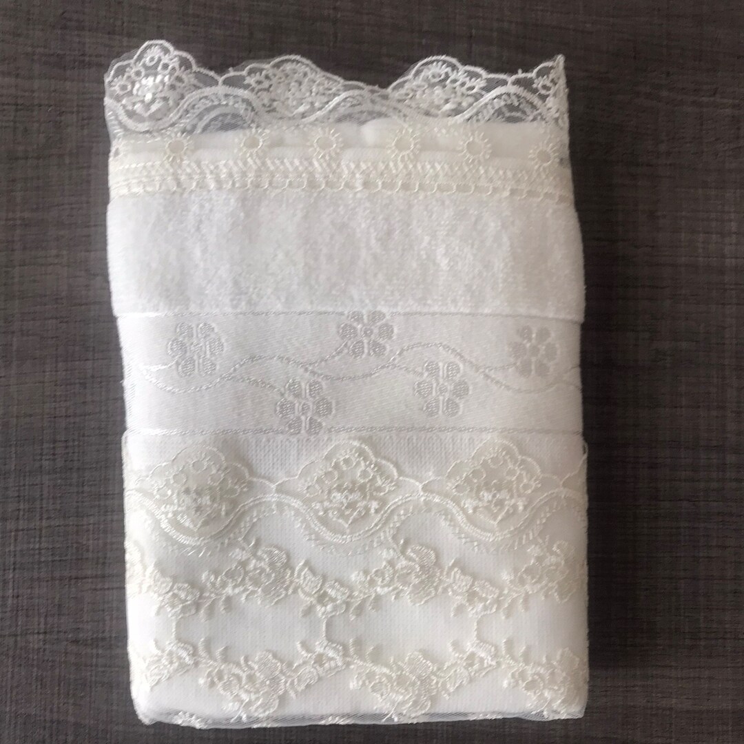 RTS Luxury Decorative Towels, Embroidery Lace Towels, Elegant Handmade ...