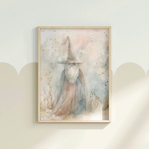 Wizard Artisan Whimsy Nursery Printable Wall Art, Print at Home for ...