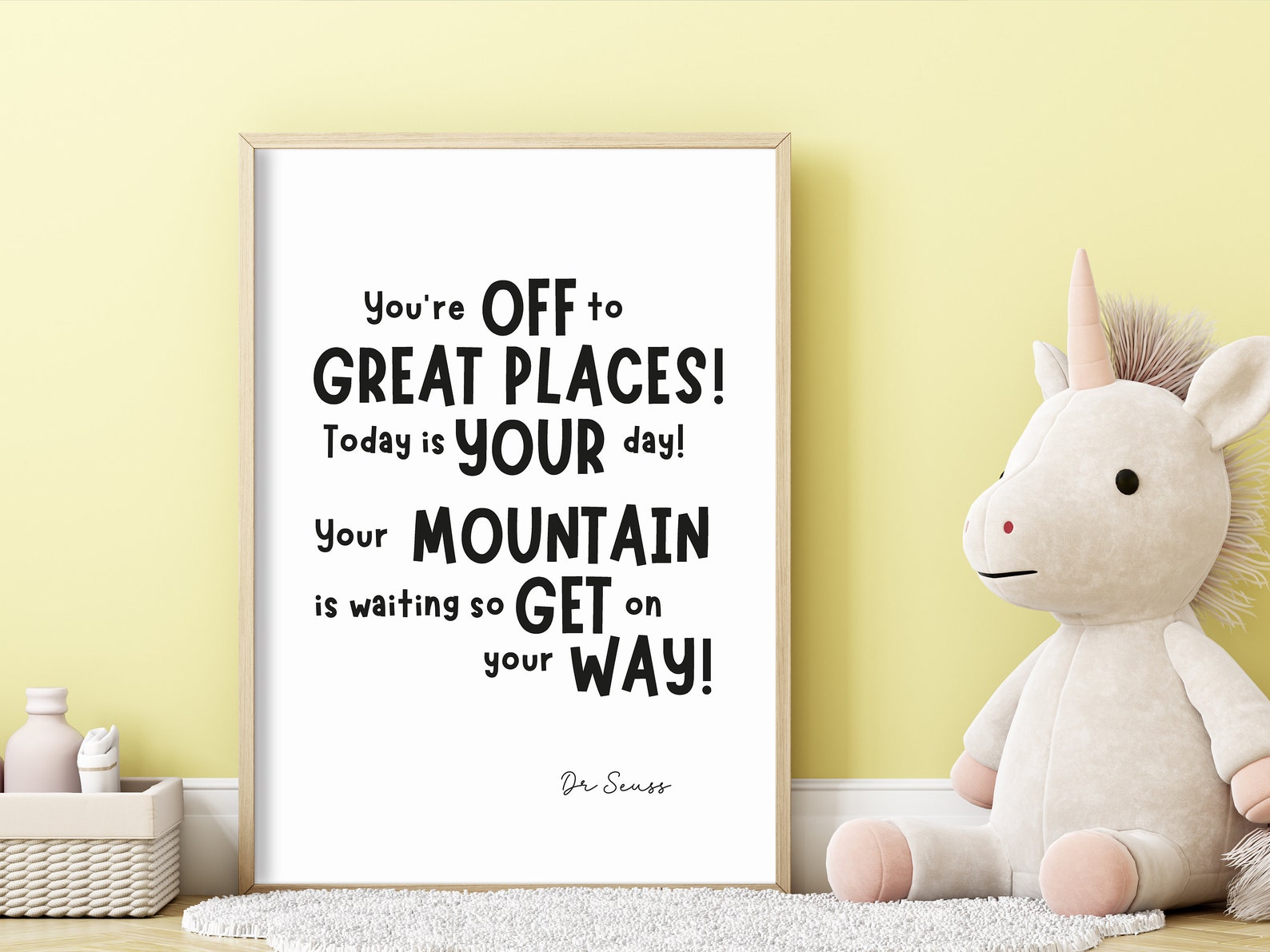 Dr Seuss - "you're off to Great Places" - Book Quote - Perfect for ...