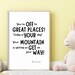 Dr Seuss - "you're off to Great Places" - Book Quote - Perfect for ...