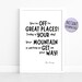 Dr Seuss - "you're off to Great Places" - Book Quote - Perfect for ...