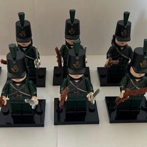 95th Rifles Mini-figures Set of 10 Rifle Brigade - Etsy