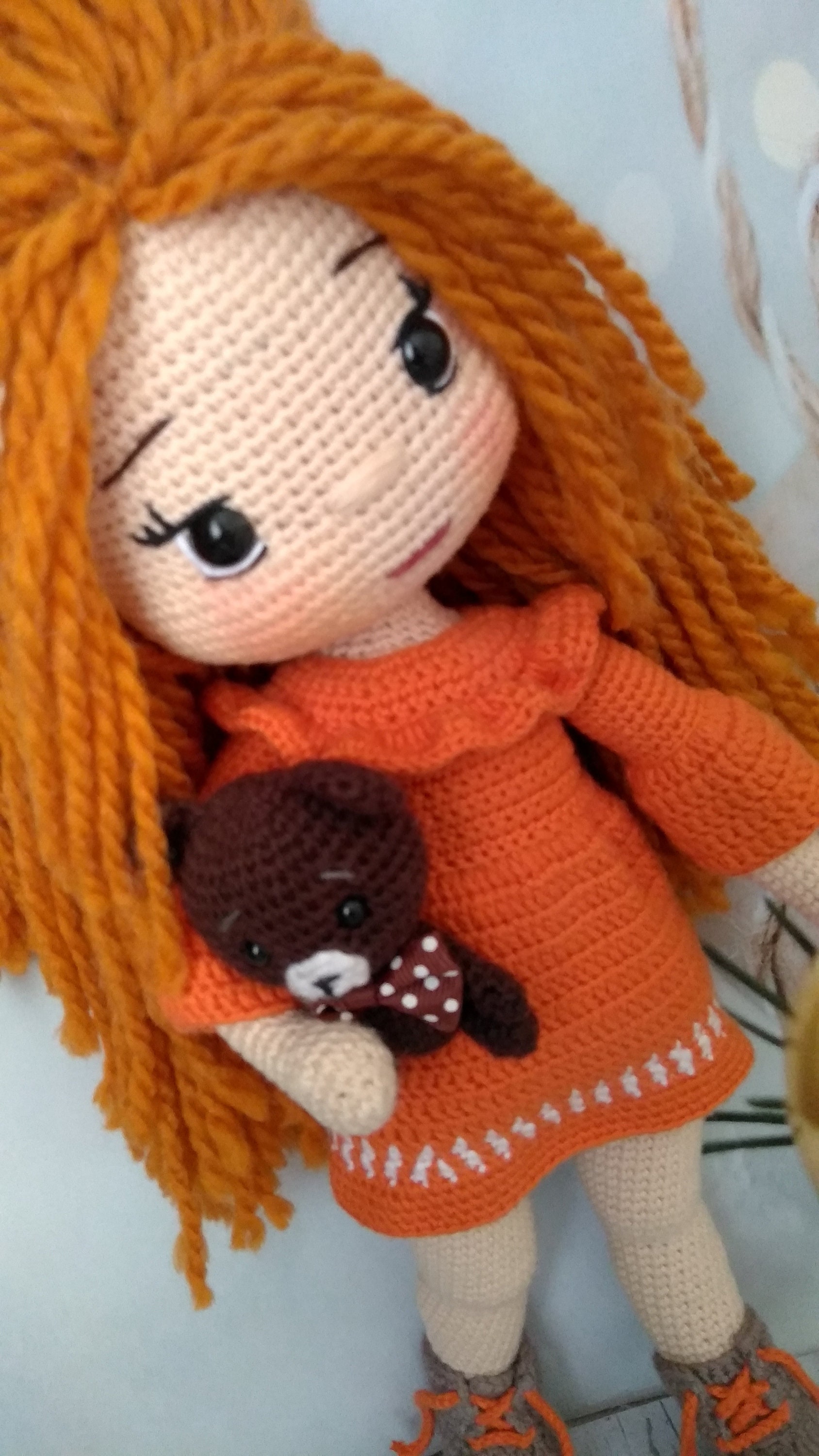 Handmade Doll Crochet Doll Amigurumi Doll For Sale Knitting Etsy