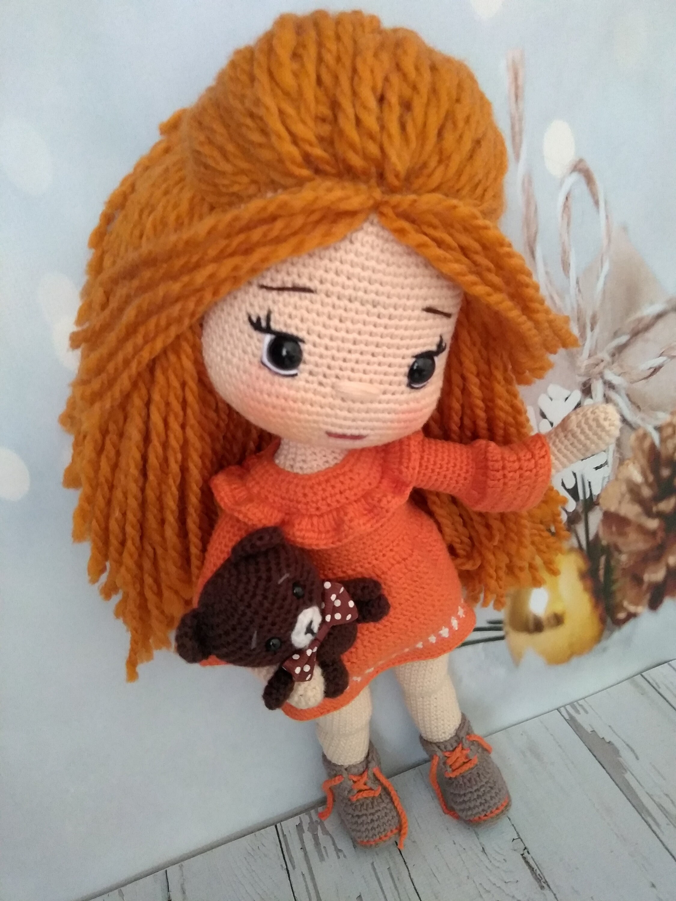 Handmade Doll Crochet Doll Amigurumi Doll For Sale Knitting Etsy