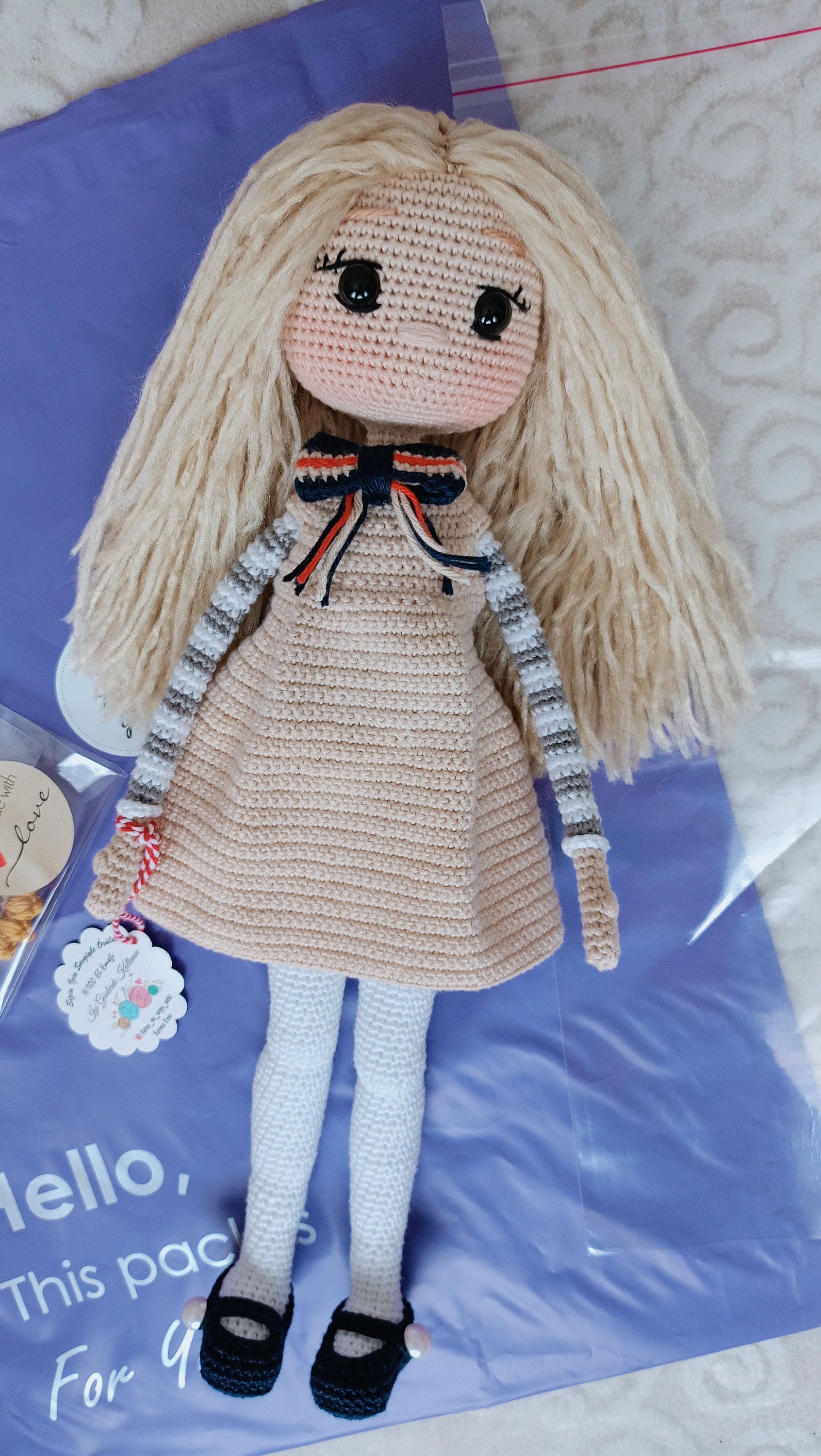 M3gan Puppe gehäkelte Puppe, Megan Puppe, Amigurumi Puppe, Charakter ...