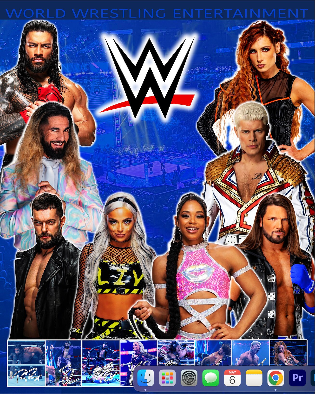 Wwe Superstars 2022 Poster