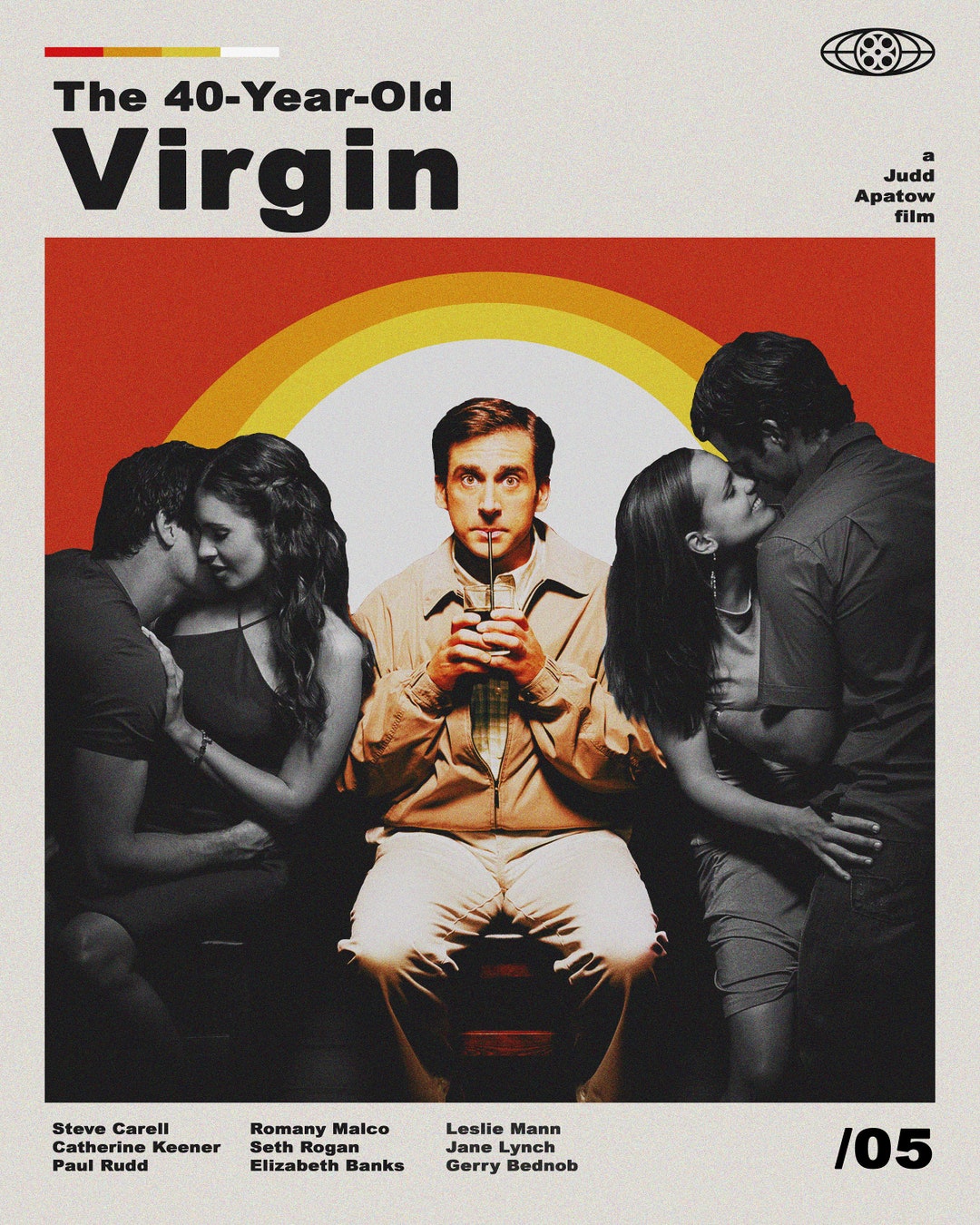 The 40-year Old Virgin Poster Wall Art Print - Etsy
