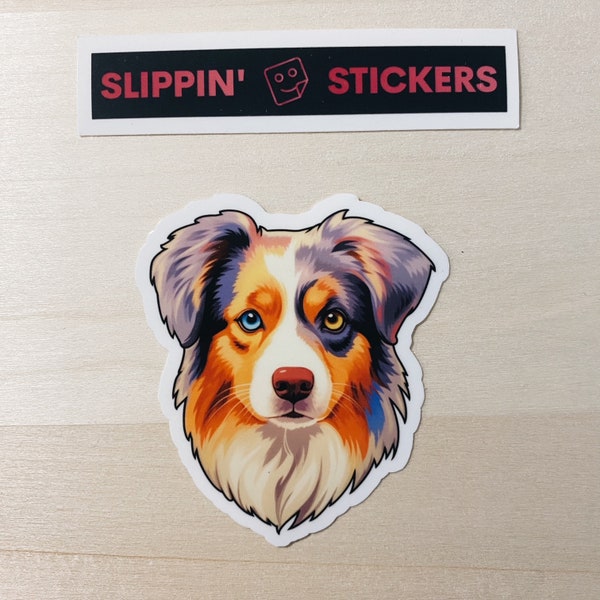 Australian Shepherd Water Bottle Stickers - Etsy