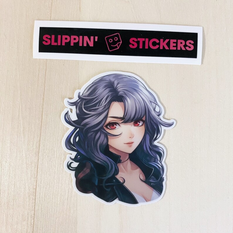 Anime Waifu Sticker, Gift for Weebs, Anime Fans, and Otaku. Laptop ...