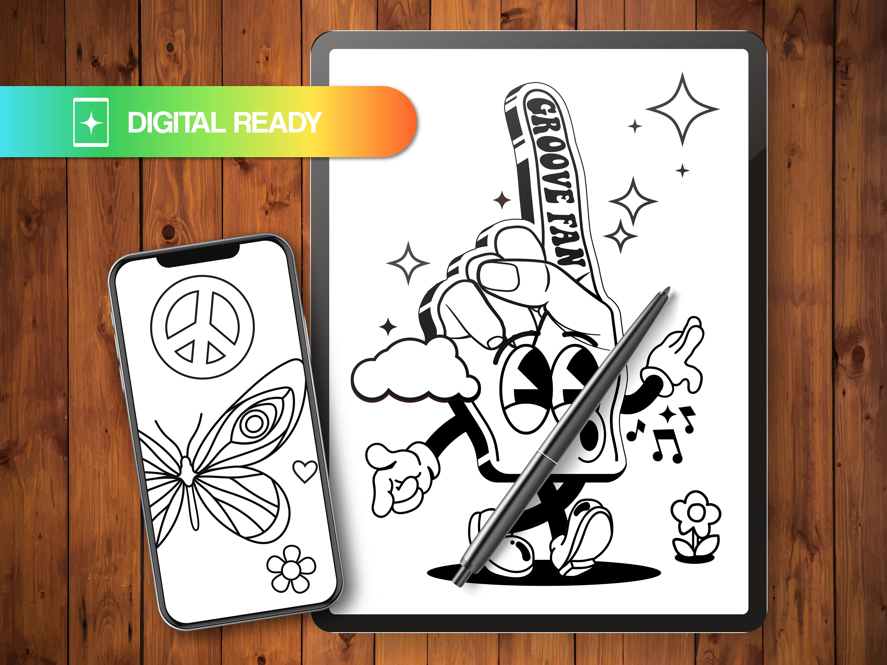 Trippy Tones Psychedelic Coloring Adventure 420 Friendly Stoner ...