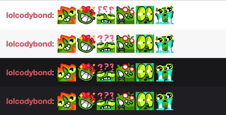 Goblin Doodle Emotes for Twitch Streamers Discord Youtube - Etsy