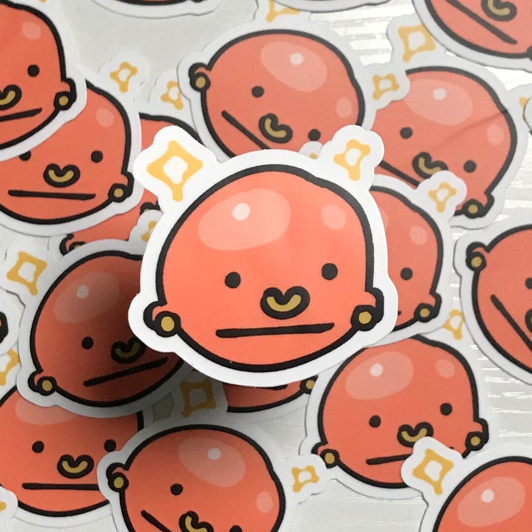 Bald Sticker - Etsy