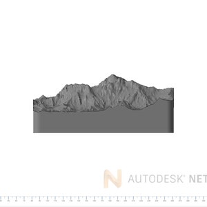 Mount Everest 3D Model (.stl): Himalayan Peaks, Home Decor - Etsy
