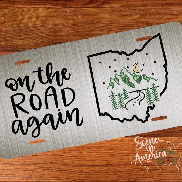 Ohio Front License Plate - Etsy
