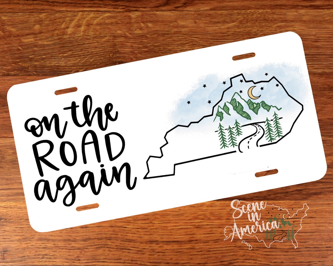 Kentucky License Plate, State Front License Plate, Vanity License Plate ...