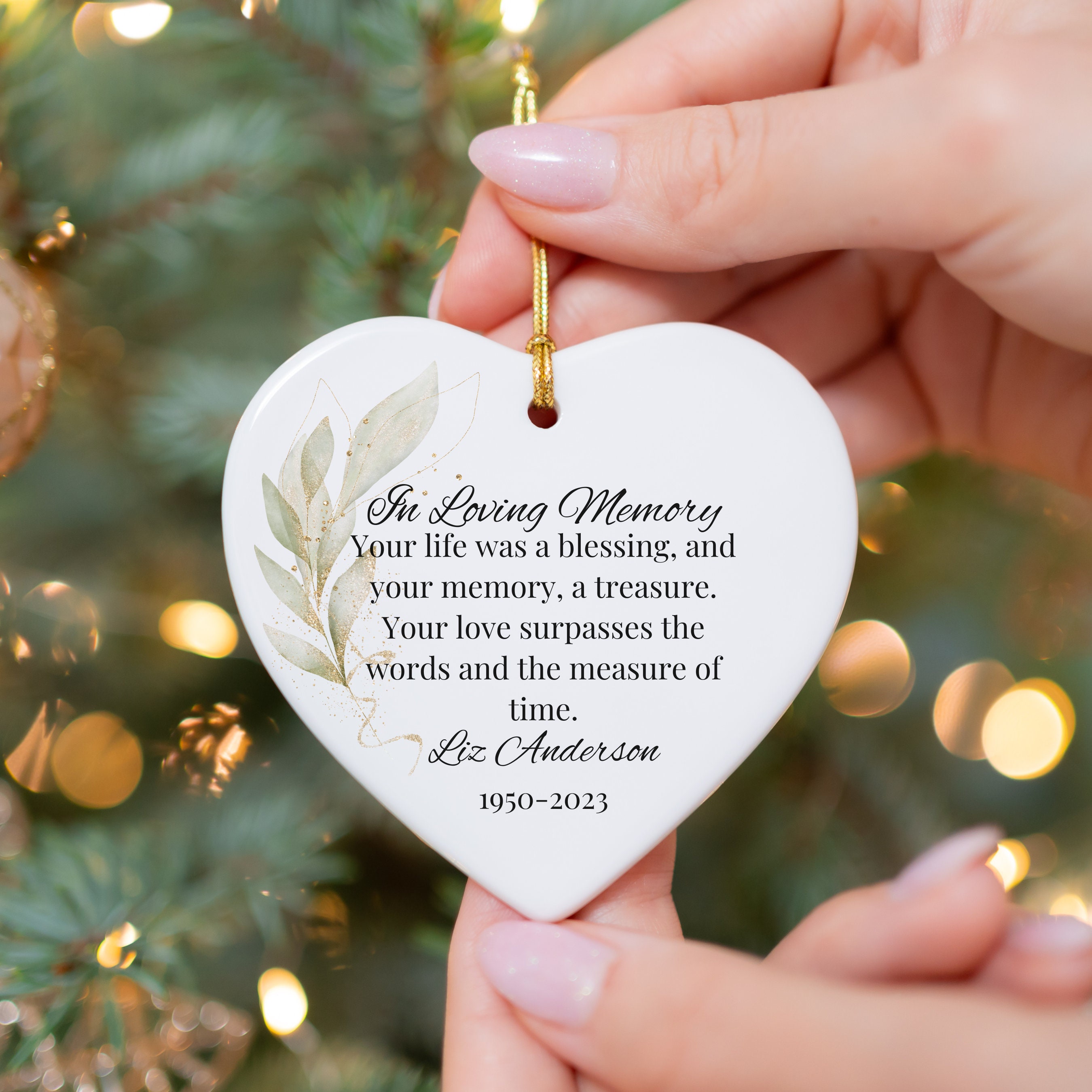 In Loving Memory Condolence Gift Sympathy Gift Loss of - Etsy