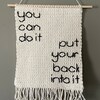 Pattern for "welcome to My Mojo Dojo Casa House" Crochet Wall Hanging ...