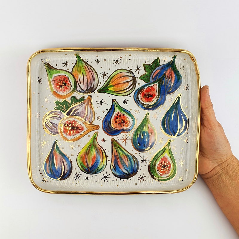 Vintage Serving Platter - Etsy