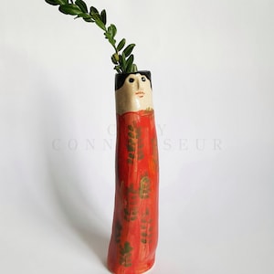 Crazy Family Ceramic Bud Vases • Pottery Vases for Dried Flowers ...