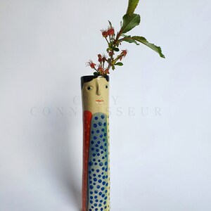 Crazy Family Ceramic Bud Vases • Pottery Vases for Dried Flowers ...