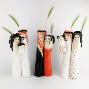 Personalized Ceramic Bud Vases • Custom Pottery Vases for Flower ...