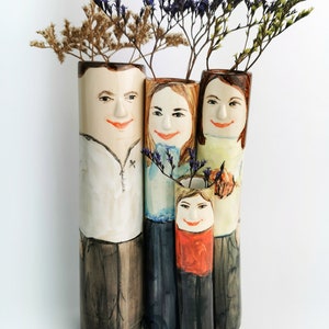Personalized Ceramic Bud Vases • Custom Pottery Vases for Flower ...