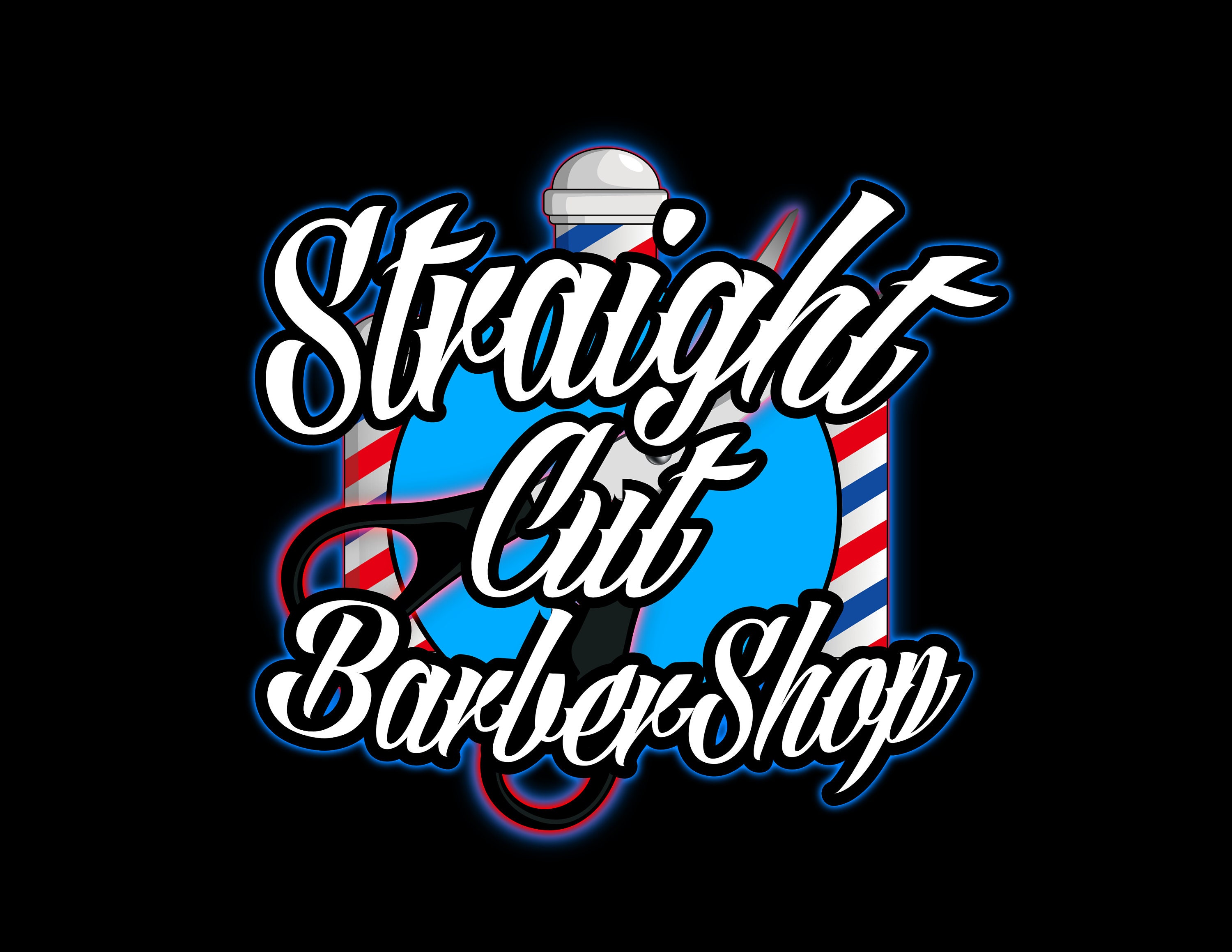 Barber Shop Logo - Custom Shop Logo Custom Barbershop Logo Made for You ...