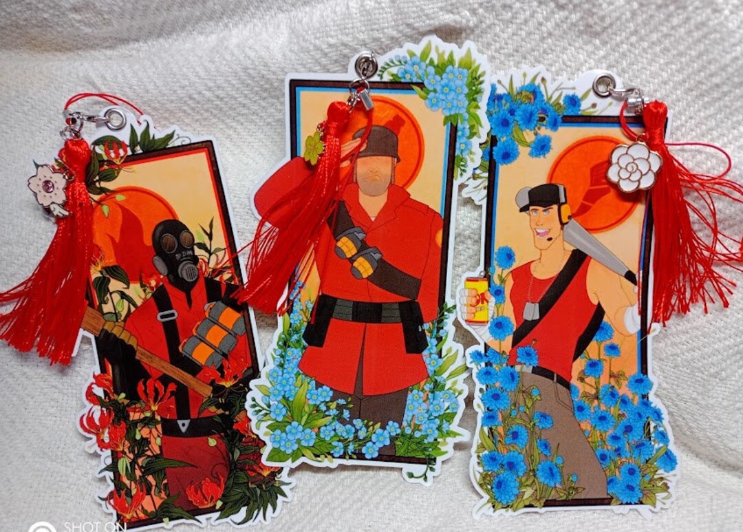 TF2 Offense Class Bookmark - Etsy