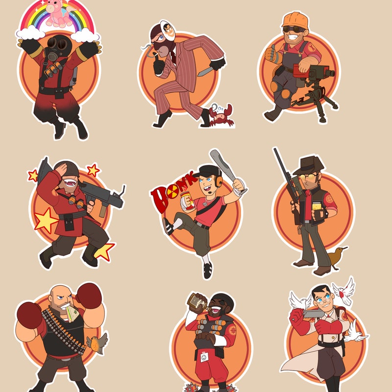 Team Fortress 2 Plush - Etsy