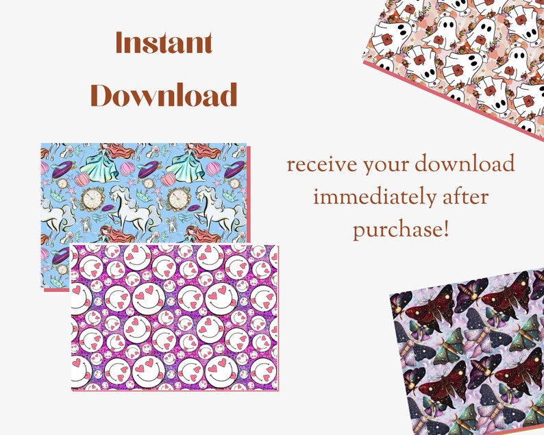 DIGITAL Paper, Seamless Pattern Design, Sublimation, Sublimation File ...