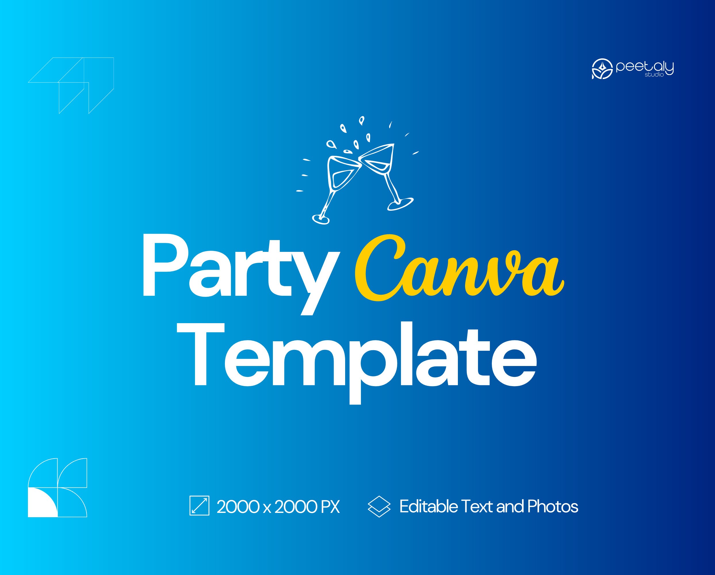 Pool Party Flyer Social Media Pool Party Announcement - Etsy