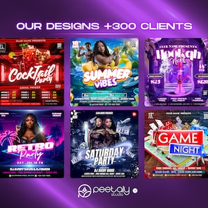 Custom Flyer Design, Party Flyer Maker, Professional Graphic Designer ...