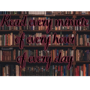 Reading and Book Themed Computer Wallpaper - Etsy