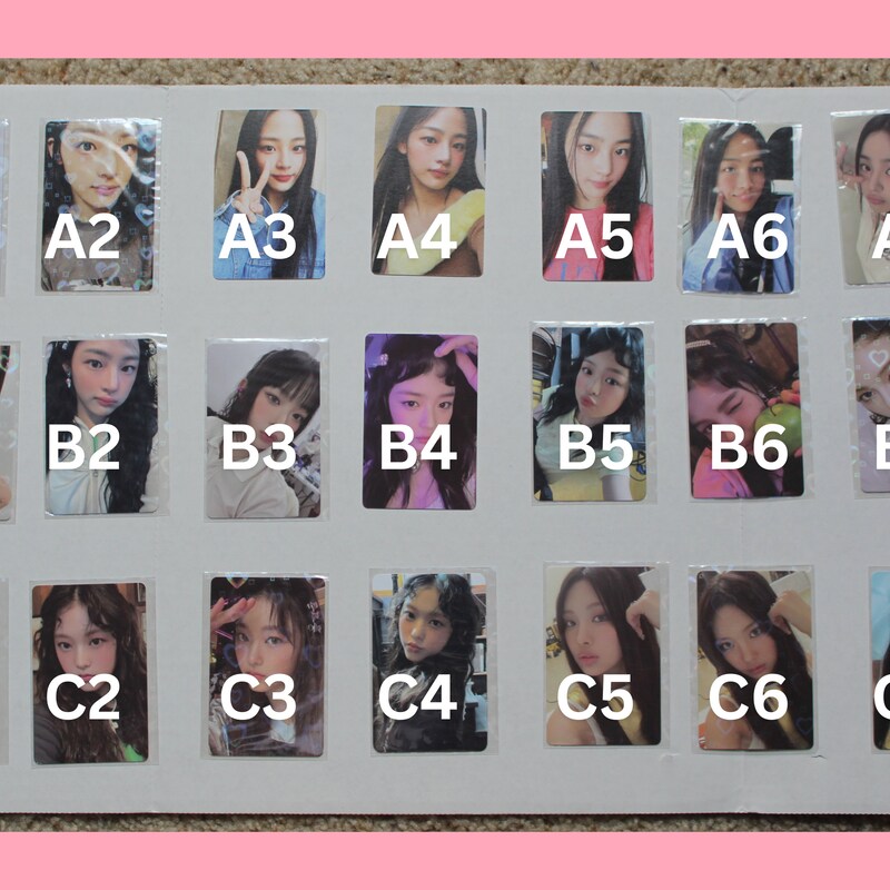 Official Newjeans Photocards - Etsy