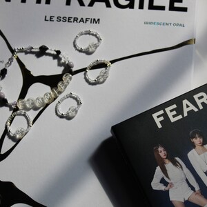 Stylish LE SSERAFIM Bracelet and Ring Bundle - Etsy