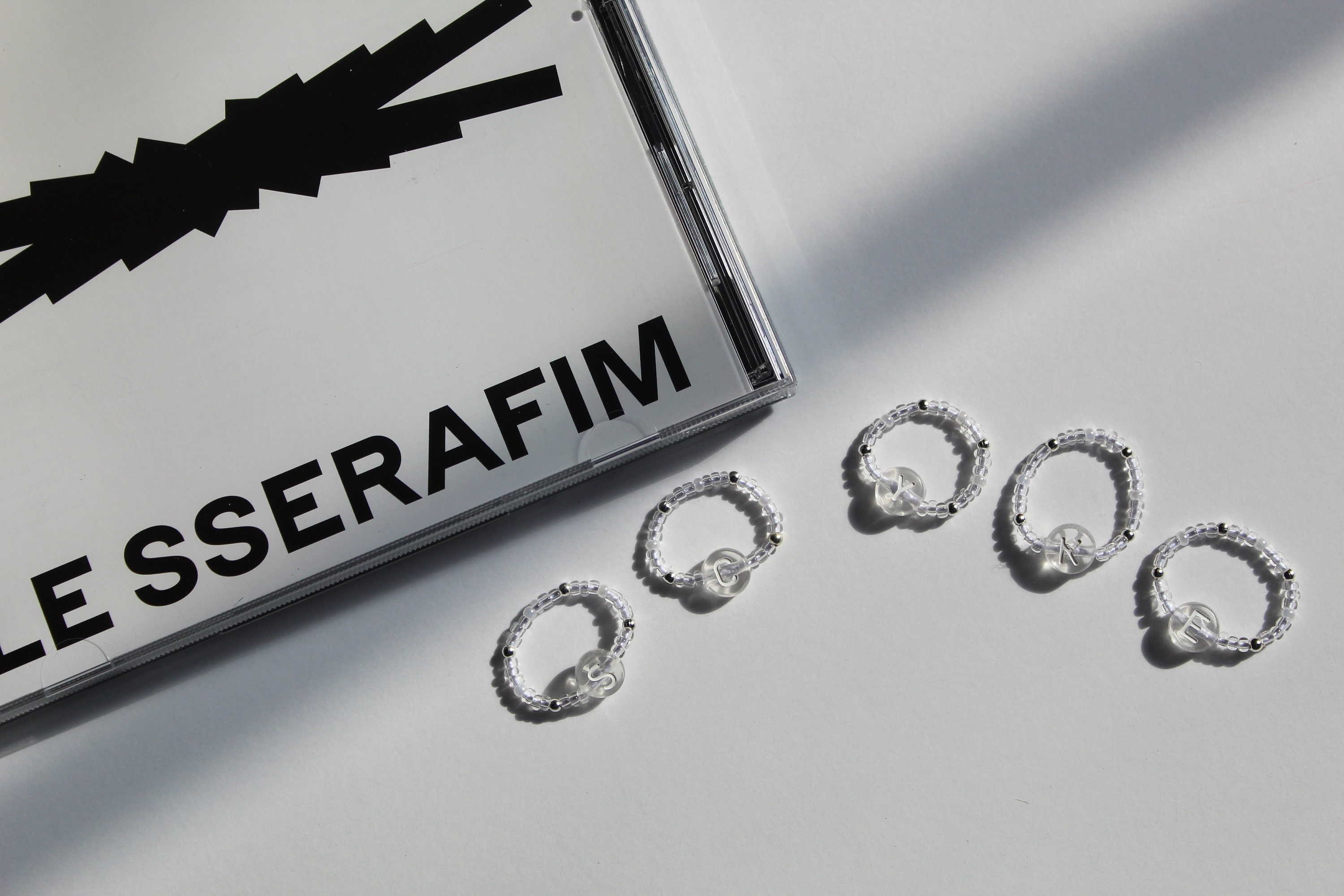 Stylish LE SSERAFIM Bracelet and Ring Bundle - Etsy