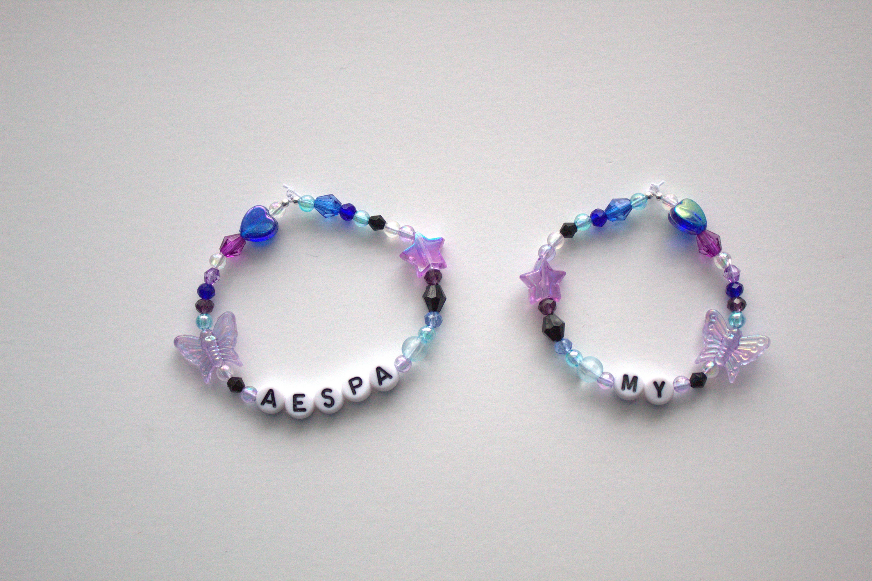 Aespa Necklace and Matching Bracelets Bundle - Etsy