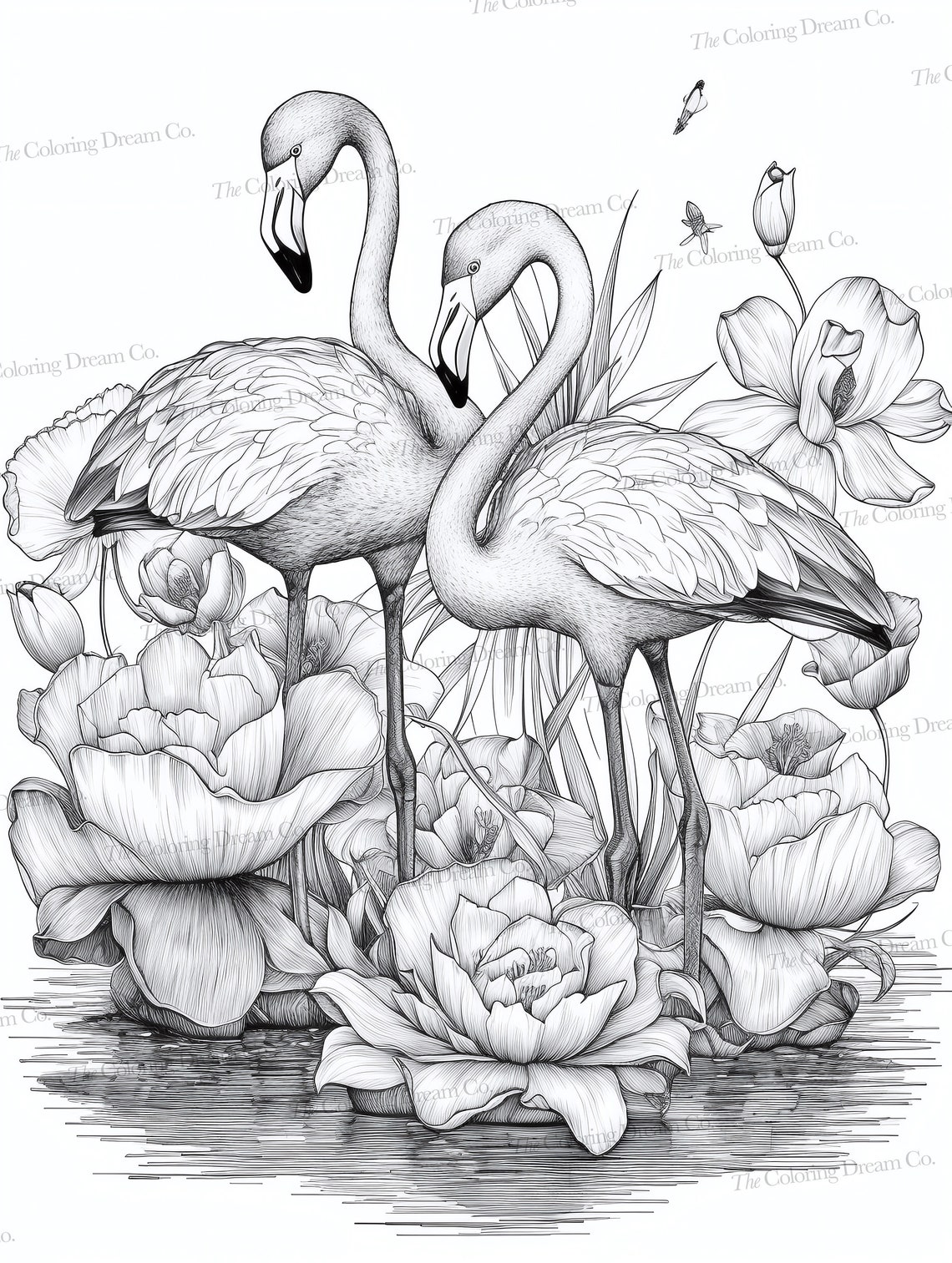 Exotic Birds Coloring Book Tropical Birds Printable Coloring - Etsy