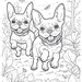 French Bulldog Coloring Book, Frenchies, Printable Coloring Pages ...