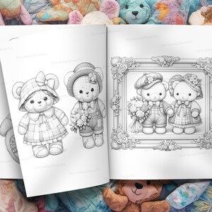 Patchwork Animals Coloring Book, Unique Coloring Page, Stress Relief ...