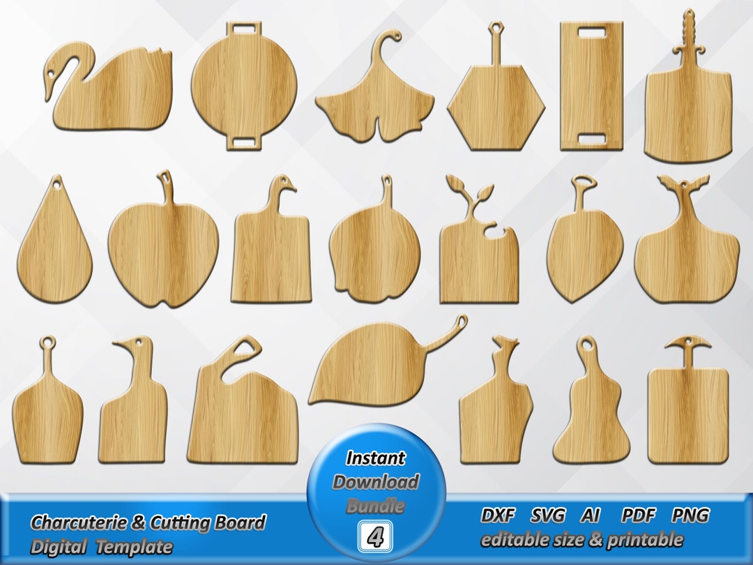 20x Charcuterie Board SVG, Cutting Board Svg, Cheese Board, Cutting ...