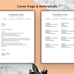 2023 Professional Resume Template for Google Docs Word & - Etsy Canada