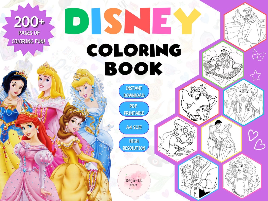 200+ Printable Princess Coloring Sheets | Kids Activity Sheets | Fairy ...