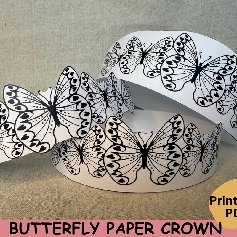 Butterfly Crown - Etsy