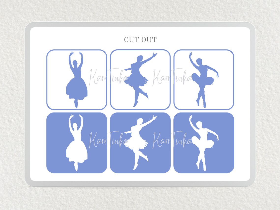 Silhouette Matching Cards Toddler Sorting Activity Preschool - Etsy