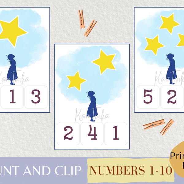 Counting Game - Etsy