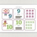 Numbers 1 to 10 Count, Count and Match, Toddler Counting Activity ...