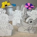 Fairy Flower Garden Coloring Play Set, Flower Garden Coloring Diorama ...