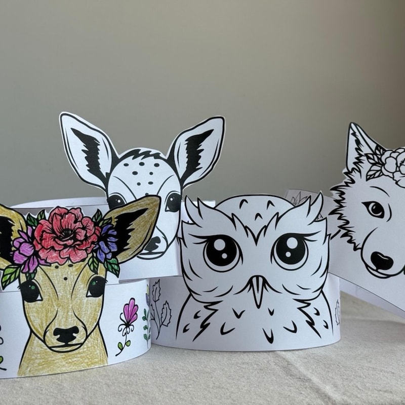 Woodland Crown - Etsy